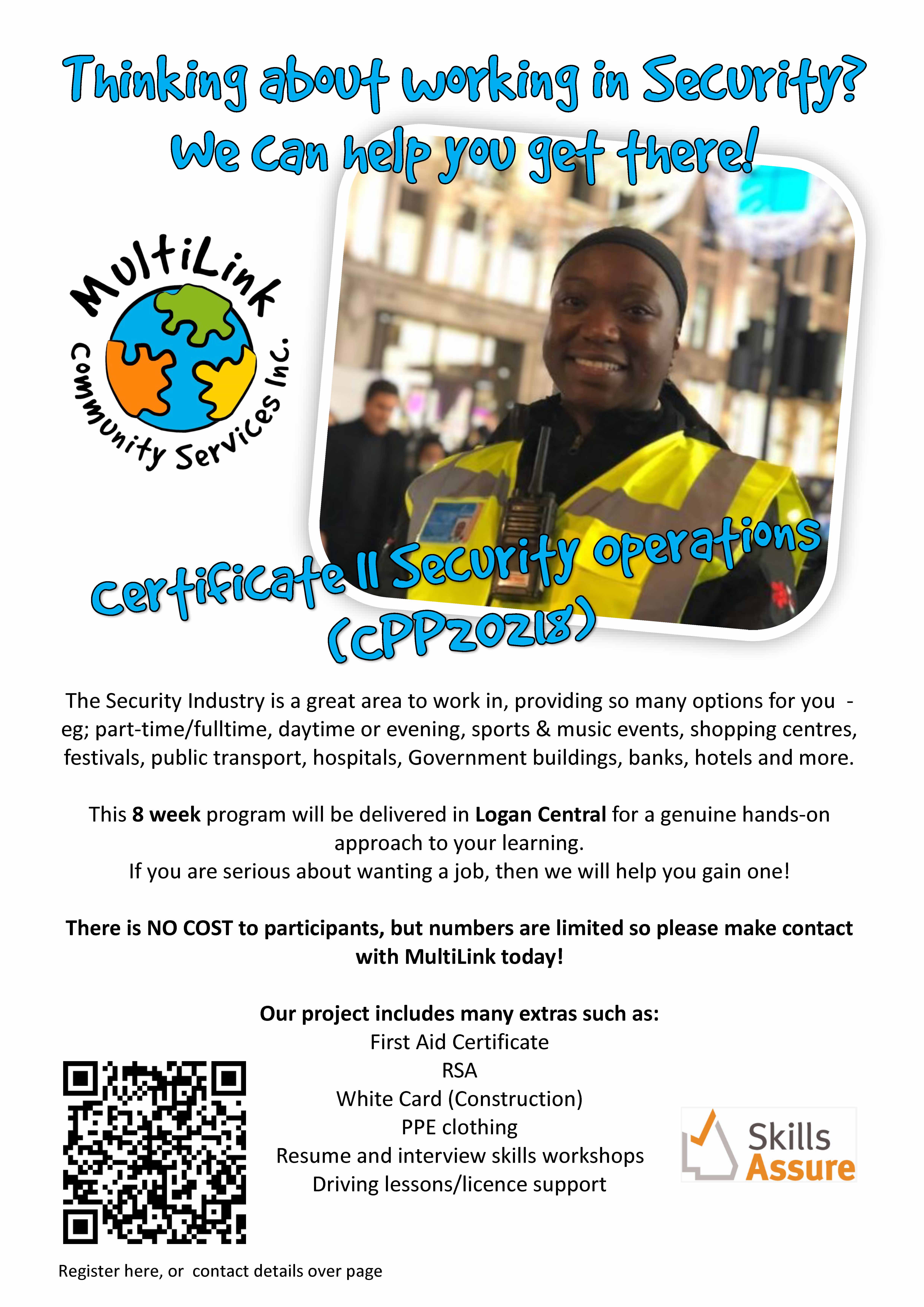 Free course to train as a security guard! - Logan Jobs